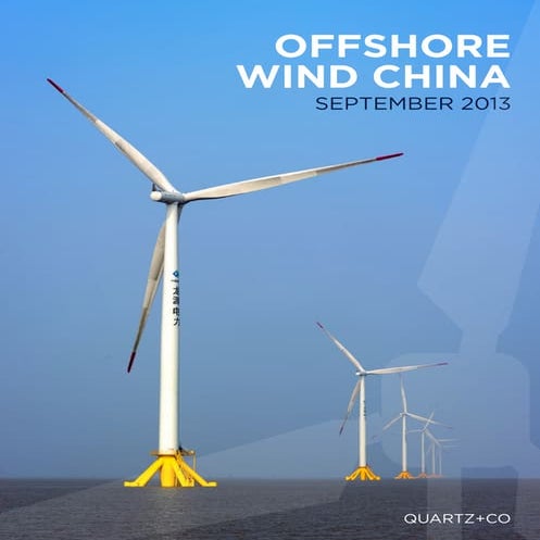 2013 Offshore Wind China | PDF