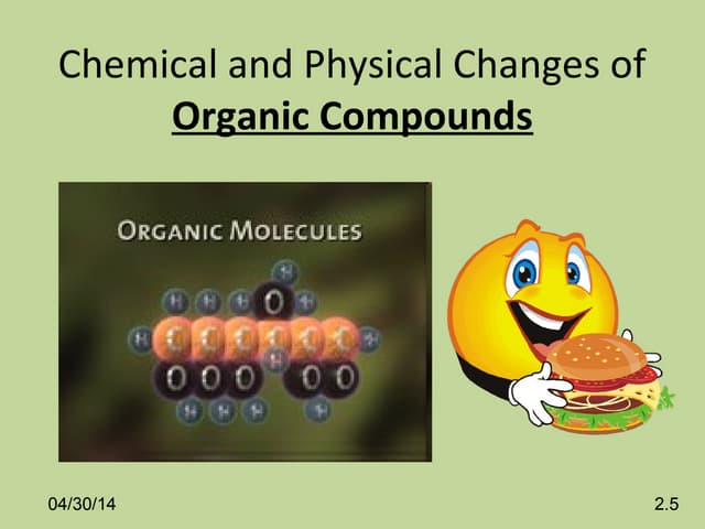 Organic Compounds | PPT