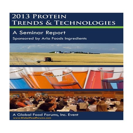 2013 protein trends__technologies_seminar_report | PDF