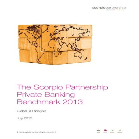 Scorpio Partnership Global Private Banking Benchmark report 2013 | PDF