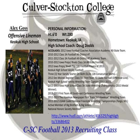 2013 signing class2 | PPT