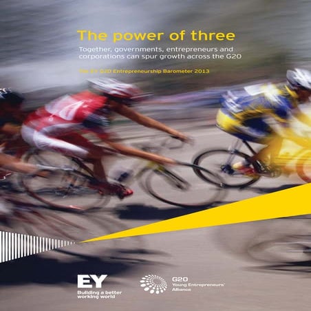 2013 The EY G20 Entrepreneurship Barometer 2013 | PDF