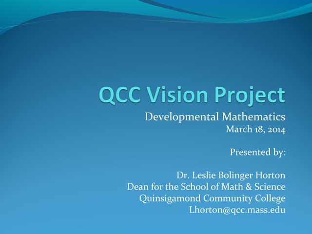 QCC Presentation | PPTX