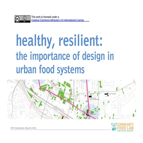 2014-05-30 Design in Urban Food Systems | PDF