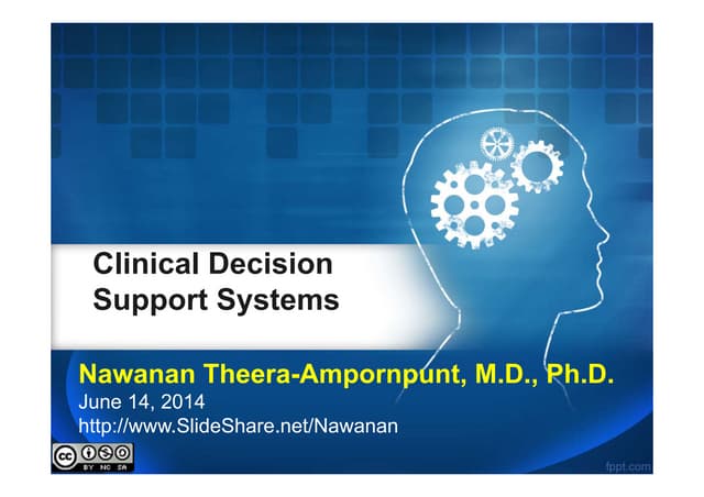 Clinical decision support system | PPTX