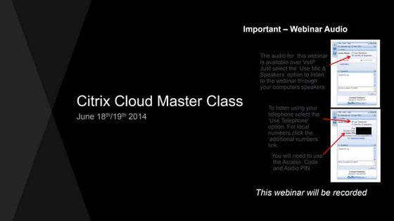 Citrix Cloud - Architecture Diagrams.pptx | Cloud Computing | Internet