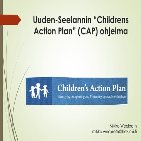 2014 09-04 childrens-action_plan_weckroth | PPTX
