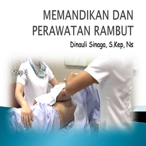 2014 09-09 memandikan, perawatan rambut & bercukur | PPTX