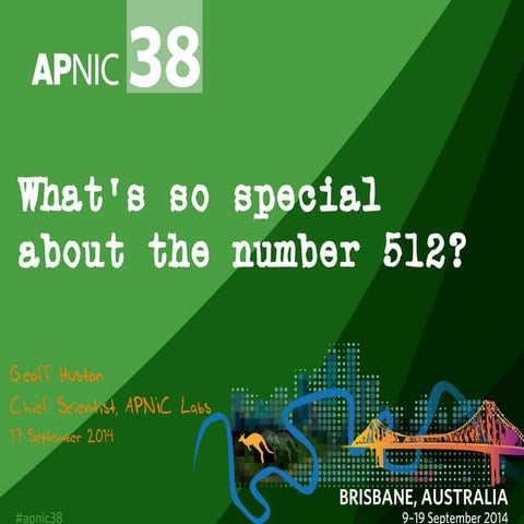 NANOG 90: 'BGP in 2023' presented by Geoff Huston | PDF