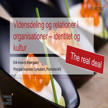 2014 11-05 cbs - vidensdeling og social business - handout | PPTX