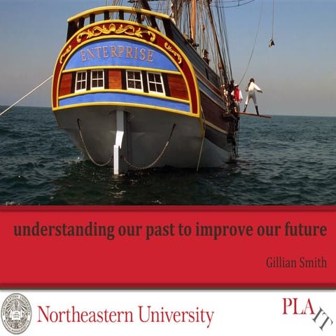 understanding our past to improve our future | PDF