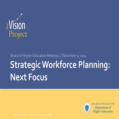 Workforce Development: The Next Plan | PPT