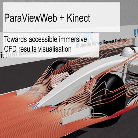 ParaViewWeb + Kinect | PPT
