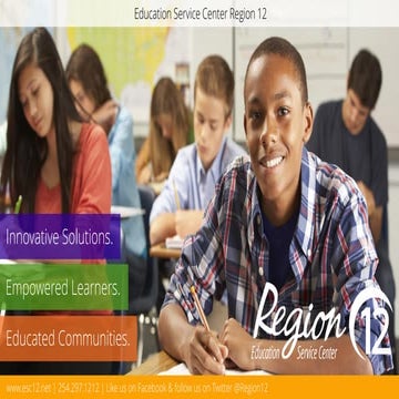 2014-15 ESC Region 12 | PDF