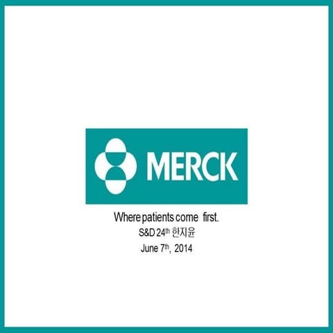 2014 1 merck-confidential1 | PDF
