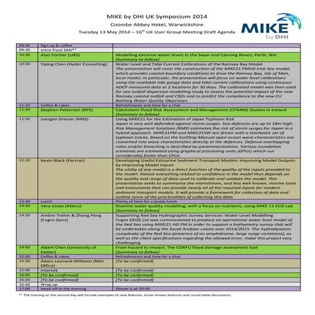 DHI UK Symposium 2018 | PDF