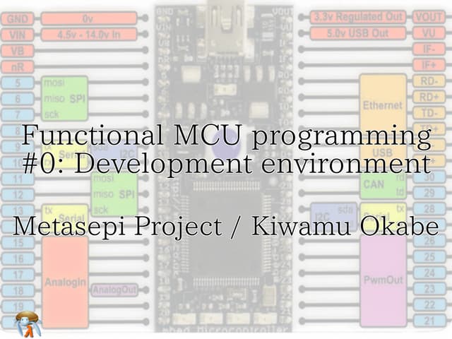 Functional Mcu Programming 0 Development Environment Ppt