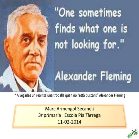 20140107 alexander fleming | PPTX