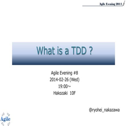 20140226_TDD | PDF | Programming Languages | Computing
