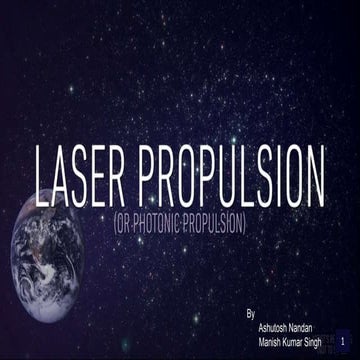 Photonic Propulsion | PPTX