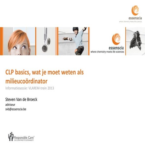 CLP basics, wat je moet weten als milieucoördinator door Steven van de ...