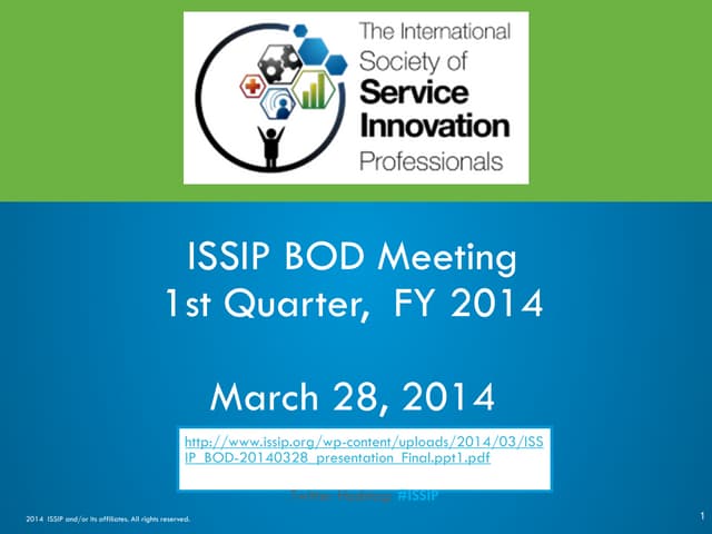 Issip Poster on Local Chapter | PPTX