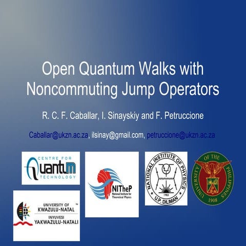 2014 04 22 wits presentation oqw | PPT