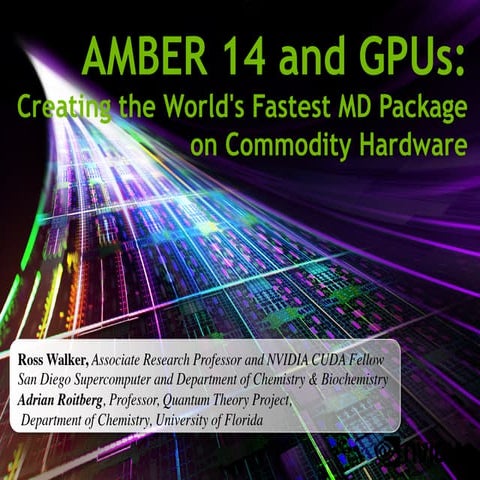 AMBER14 & GPUs | PDF
