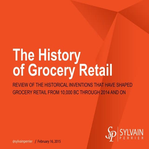 The History of Grocery Retail | PPT