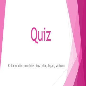 Collaborative Countries Quiz | PPT