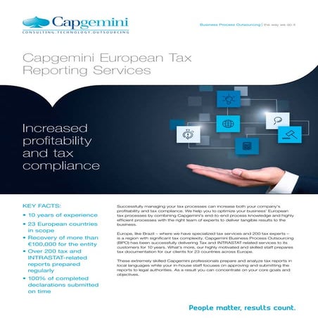 Fao-capgemini-european taxreporting services | PDF