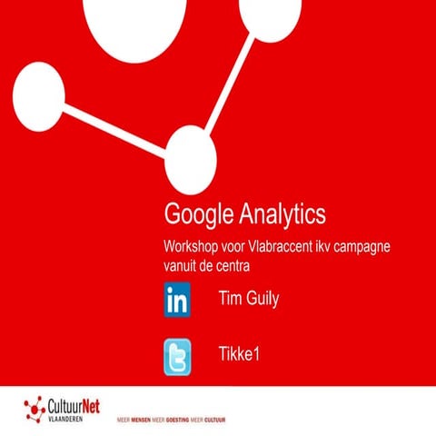 Workshop Google Analytics (Basics, UTM-parameters and Goals) | PPTX