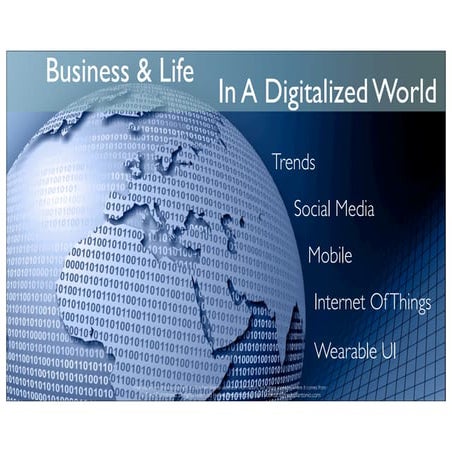 Social Media Trends : business & life in a digitalized world | PDF ...