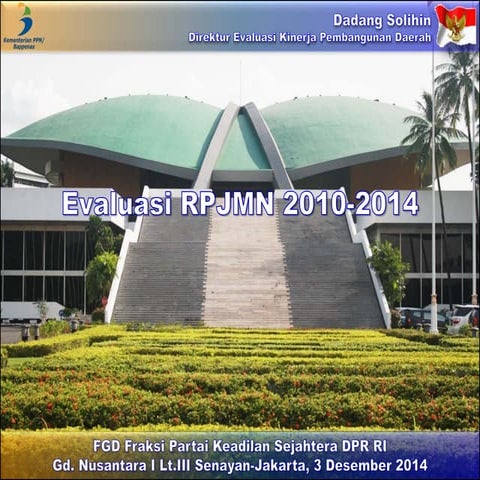 Evaluasi RPJMN 2010-2014 | PDF