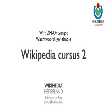 wikipedia cursus 2 middelburg | PDF | Technology & Computing