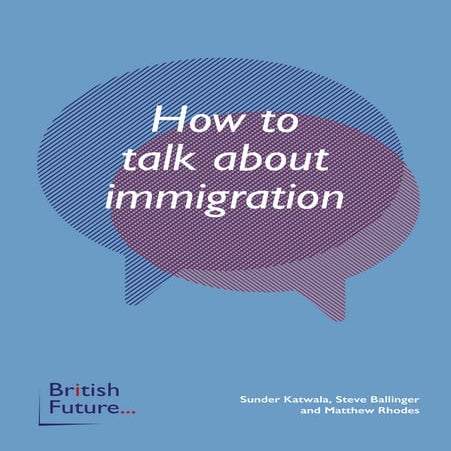 How to Talk About Immigration | PDF