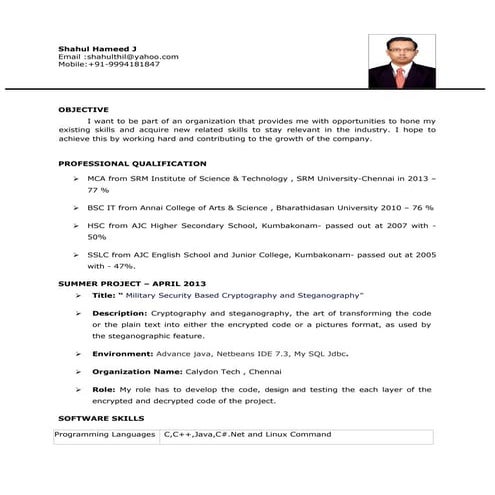 Ujjwal resume | DOCX