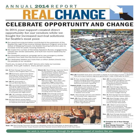 Real Change Annual Report | PDF