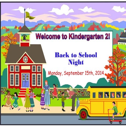 2014 back to school night | PPT | Daycare and Pre-School | Parenting