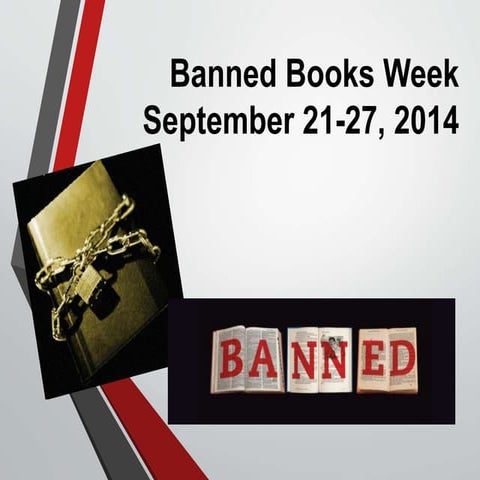 2014 Banned Books Presentation | PPTX