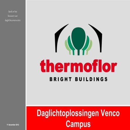 2014okt7 booosting venco campus - kingspan | PPTX