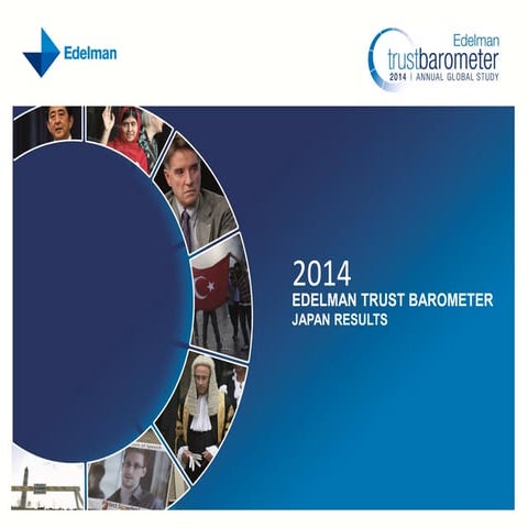 2014 Edelman Trust Barometer - Japan | PPT