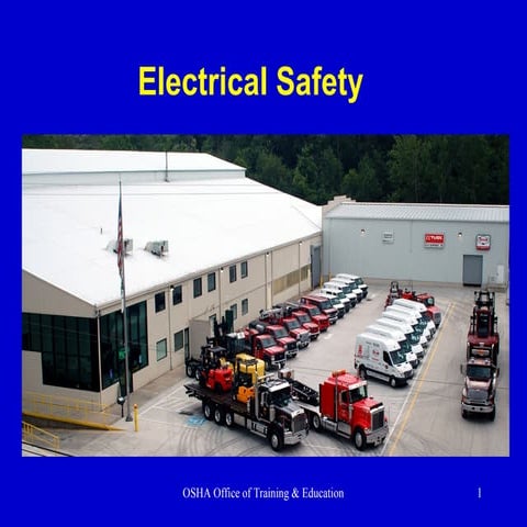 Electrical Safety Training Course 2014 | PPT | Injuries | Diseases and ...