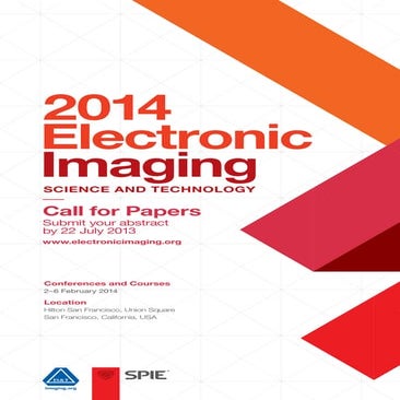 2014 electronic imaging | PDF