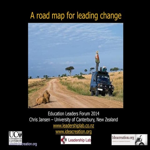 ELF14 A road map for leading change - Chris Jansen UC | PPT