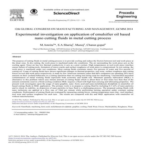 2014 elsvier paper | PDF | Chemistry | Science