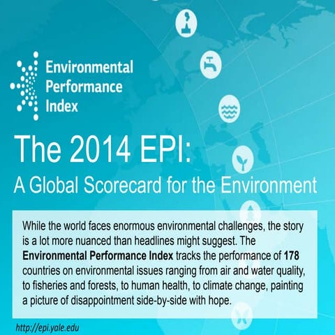 2014 Environmental Performance Index Listicle | PPTX