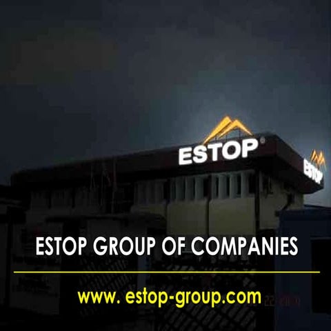 2014 Estop's Construction Chemical | PPT