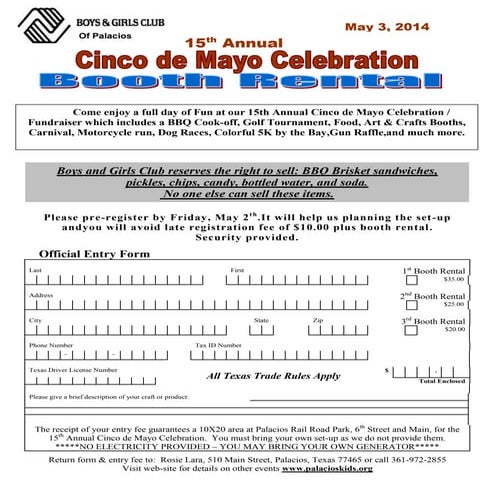 2014 cinco de mayo bbq cook off rules & regulations[1] | DOCX