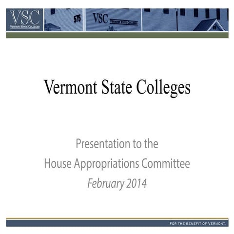 2014 house appropriations_presentation | PDF
